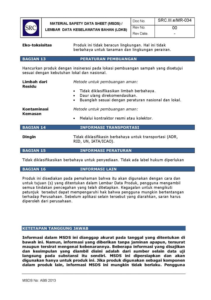 Asphalt (PEN 60/70) | PT. Asphalt Bangun Sarana